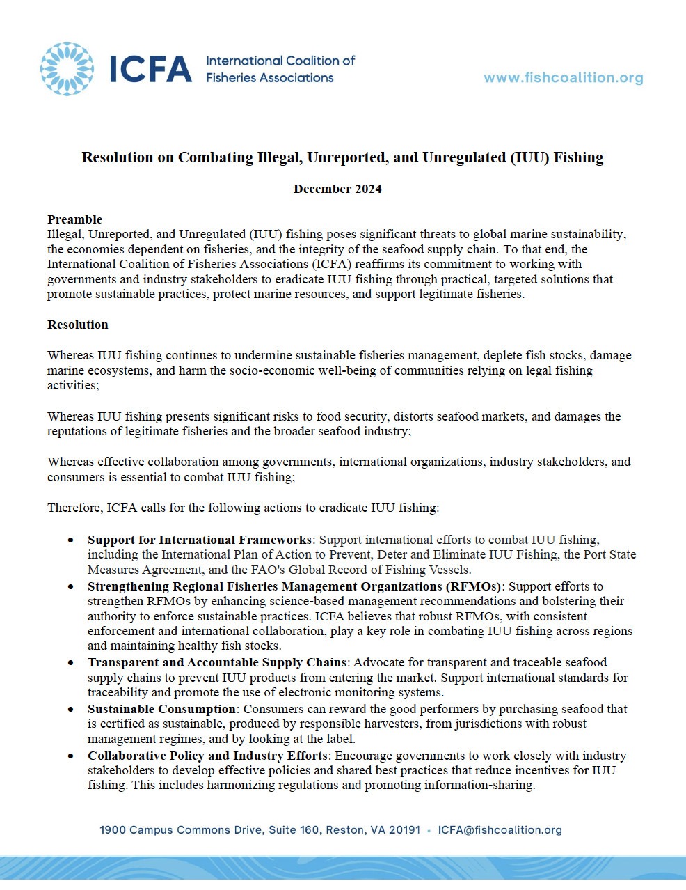 News & Resources - International Coalition of Fisheries Associations